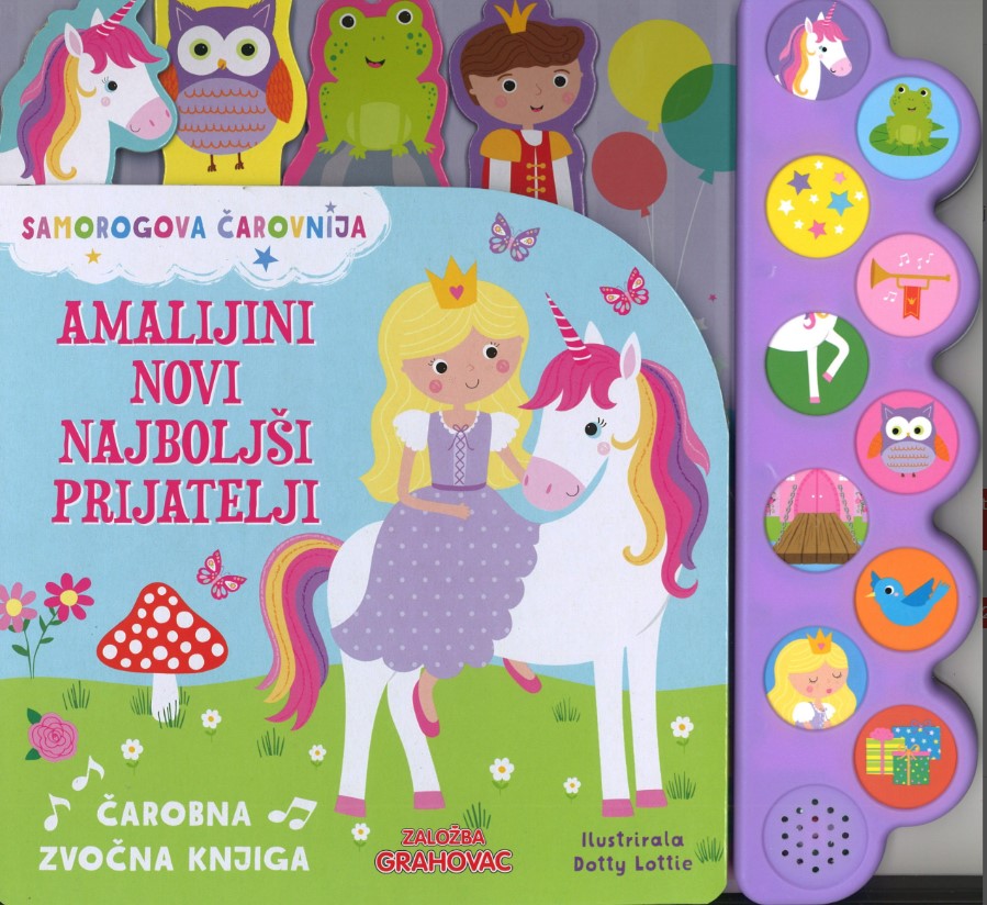 Amalijini novi najboljši prijatelji - Samorogova čarovnija | Spletna ...