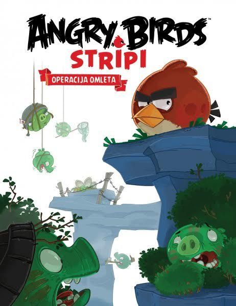 Angry Birds: Operacija omleta (strip, darilna trda vezava) | Spletna ...