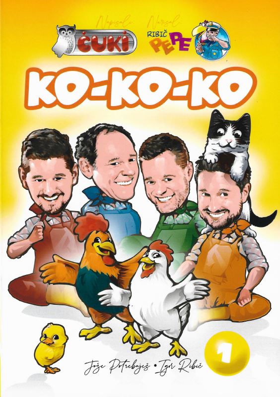 Ko-ko-ko (Čuki, Ribič Pepe) | Knjiga avtorja Jože Potrebuješ, Ribič Pepe