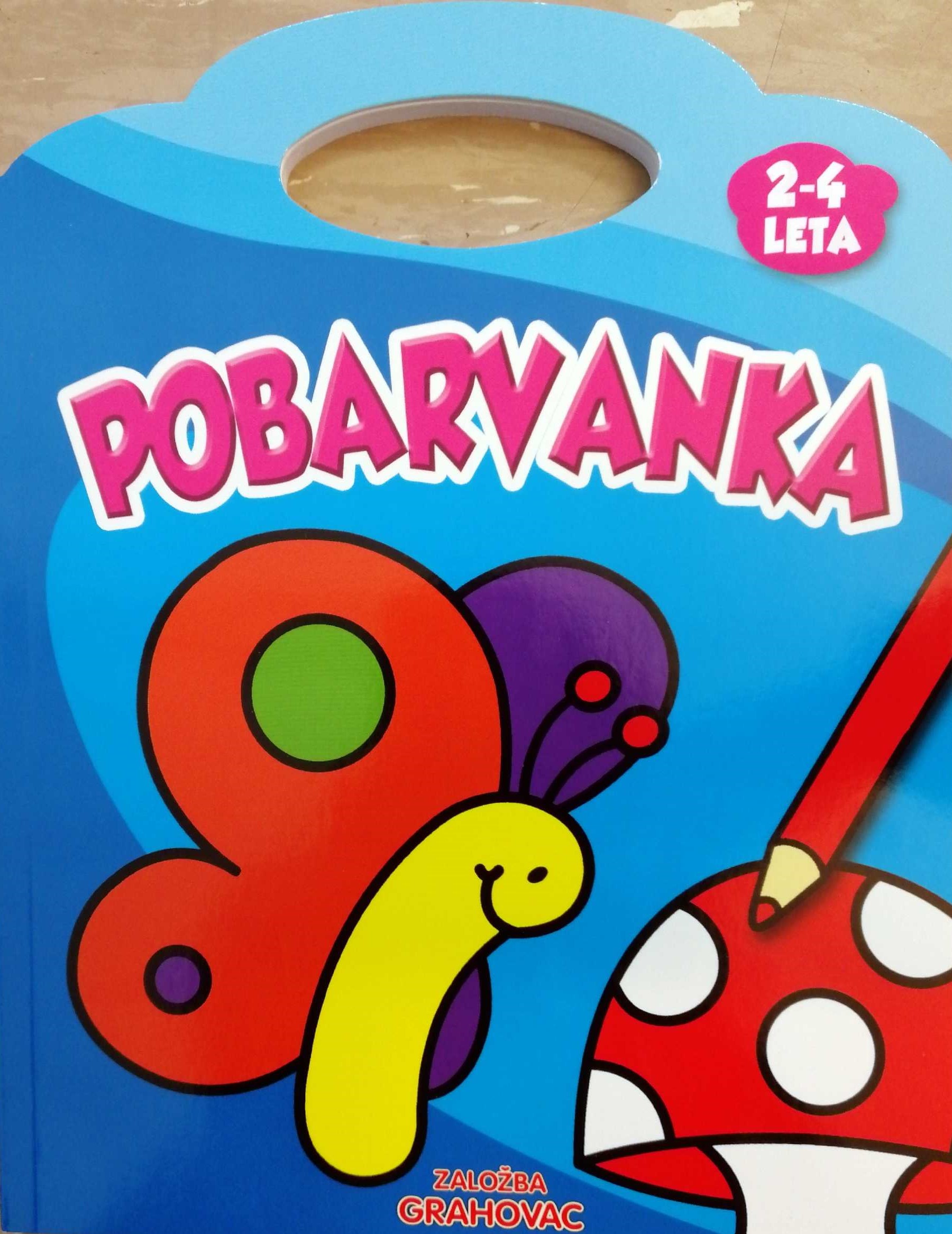 Pobarvanka 2-4 leta | Spletna knjigarna Galarna