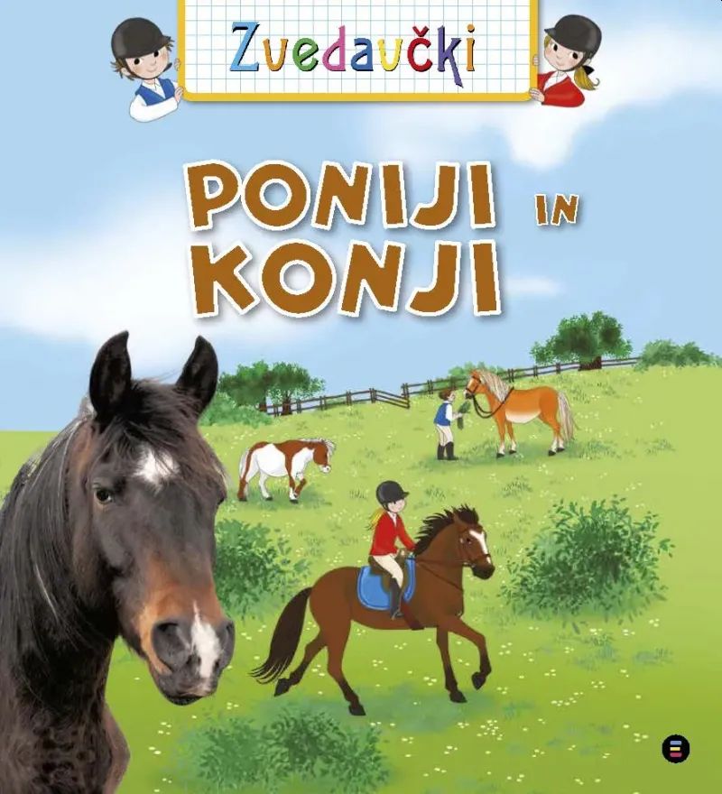 Poniji in konji (Zvedavčki) | Knjiga avtorja Marie Deveaux