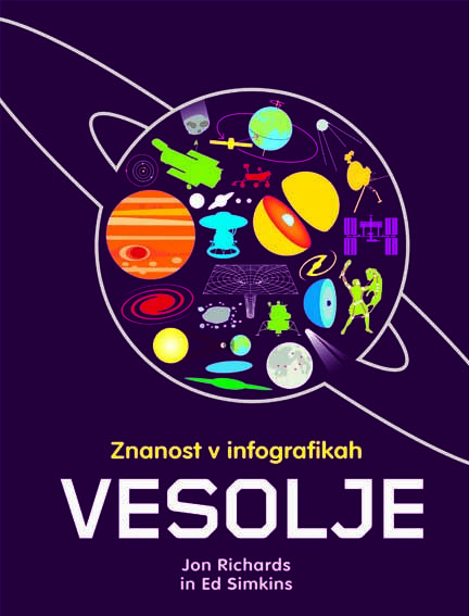 Vesolje - Znanost v infografikah | Knjiga avtorja Jon Richards