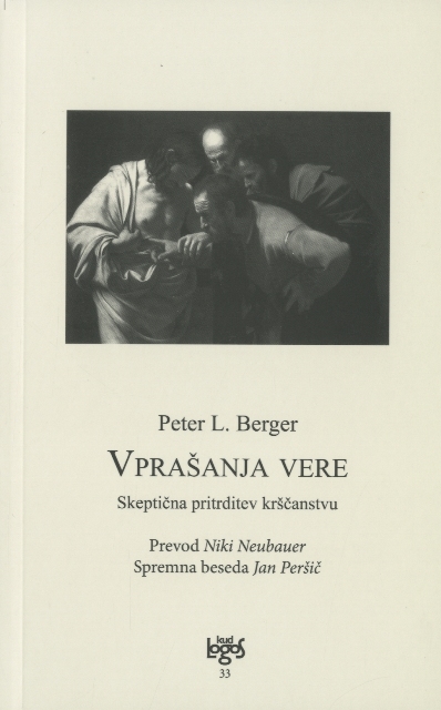 Vprašanja vere* | Knjiga avtorja Peter L. Berger