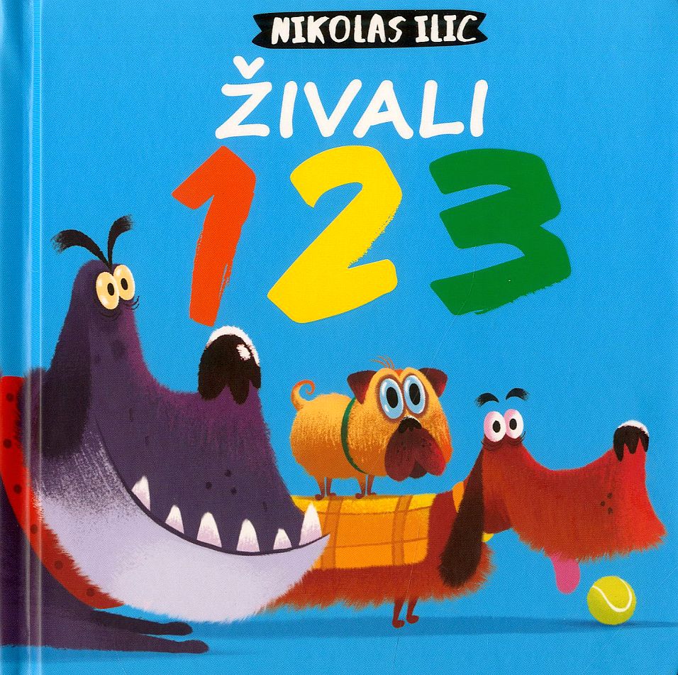 Živali 123 | Knjiga avtorja Nikolas Ilic