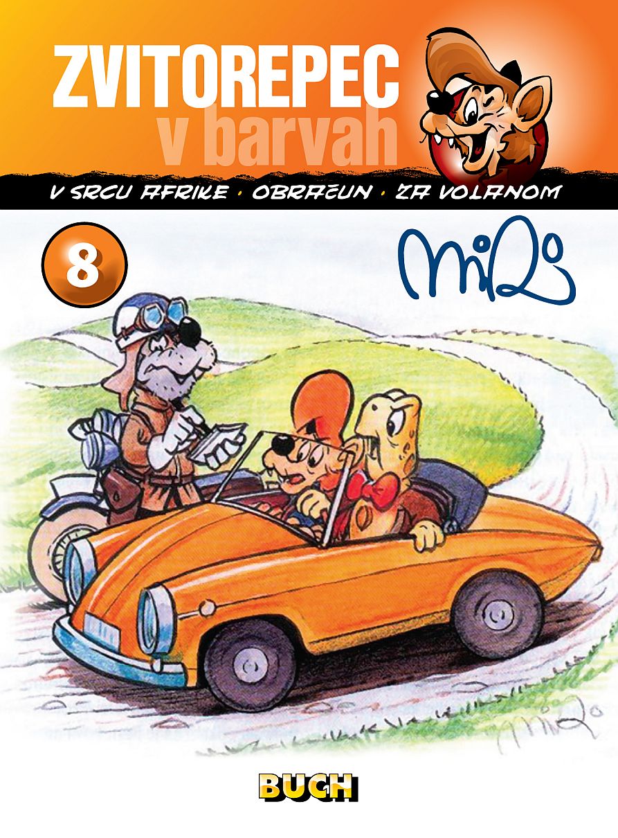 Zvitorepec v barvah 8.del | Knjiga avtorja Miki Muster