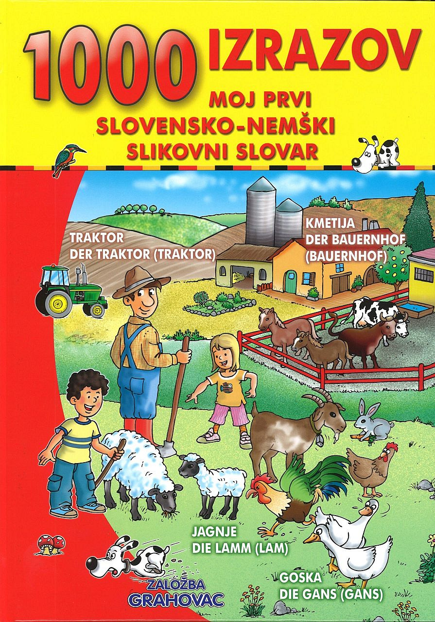 1000 izrazov, Moj prvi slovensko-nemški slikovni slovar | Galarna.si 1000 izrazov, Moj prvi slovensko-nemški slikovni slovar | Galarna.si