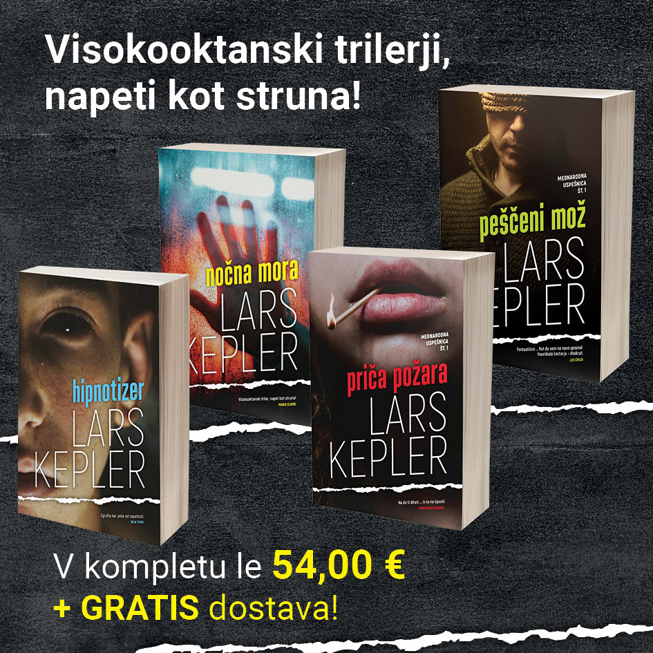 KOMPLET: Lars Kepler (4 knjige) | Knjiga avtorja Lars Kepler