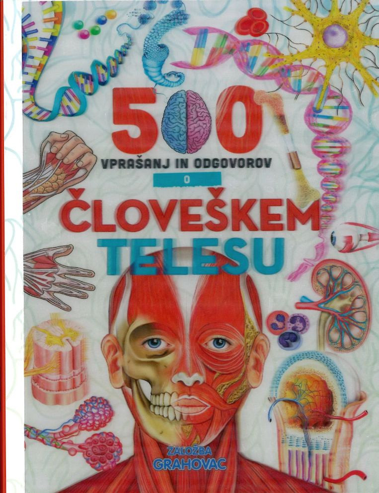 500 vprašanj in odgovorov o človeškem telesu | Knjiga avtorja Laura Paradis