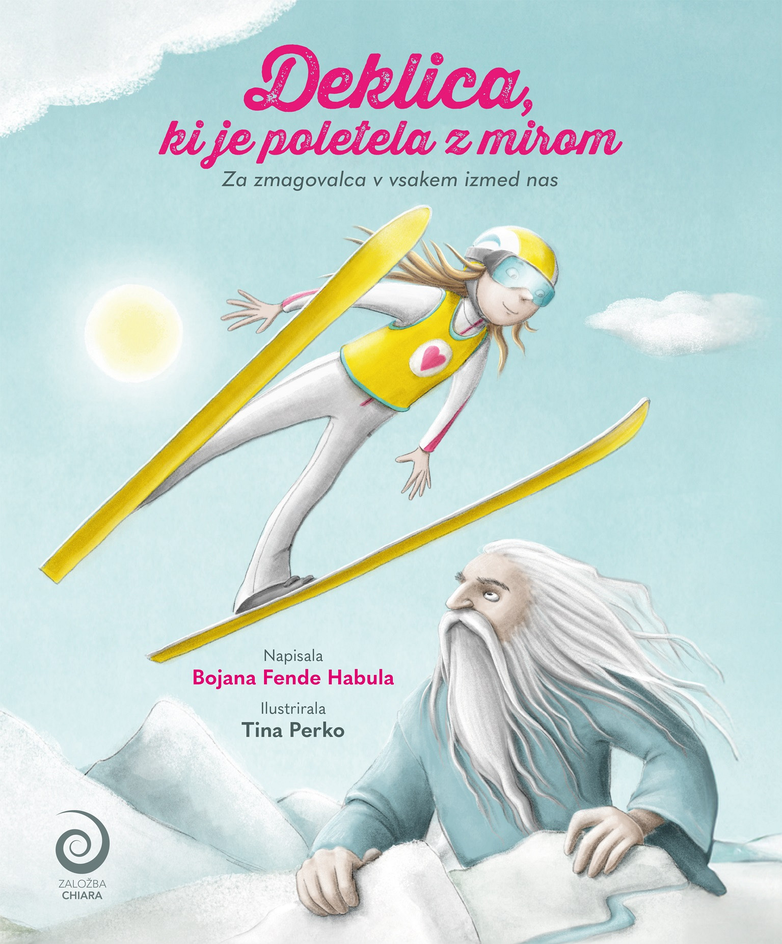 Deklica, ki je poletela z mirom | Knjiga avtorja Bojana Fende Habula